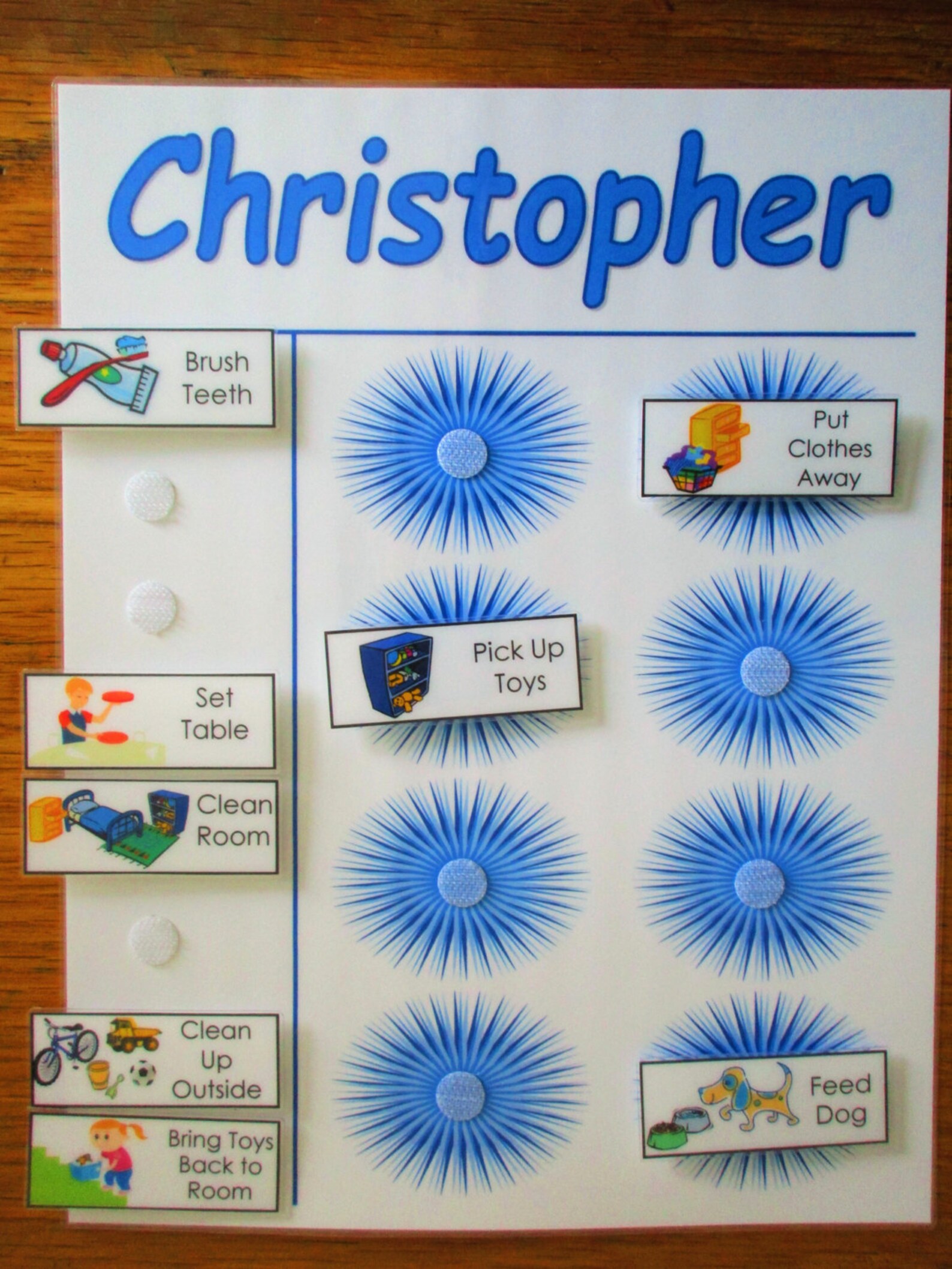 To Do List Chore Chart. Shipped Your Choice of 10 Chores - Etsy