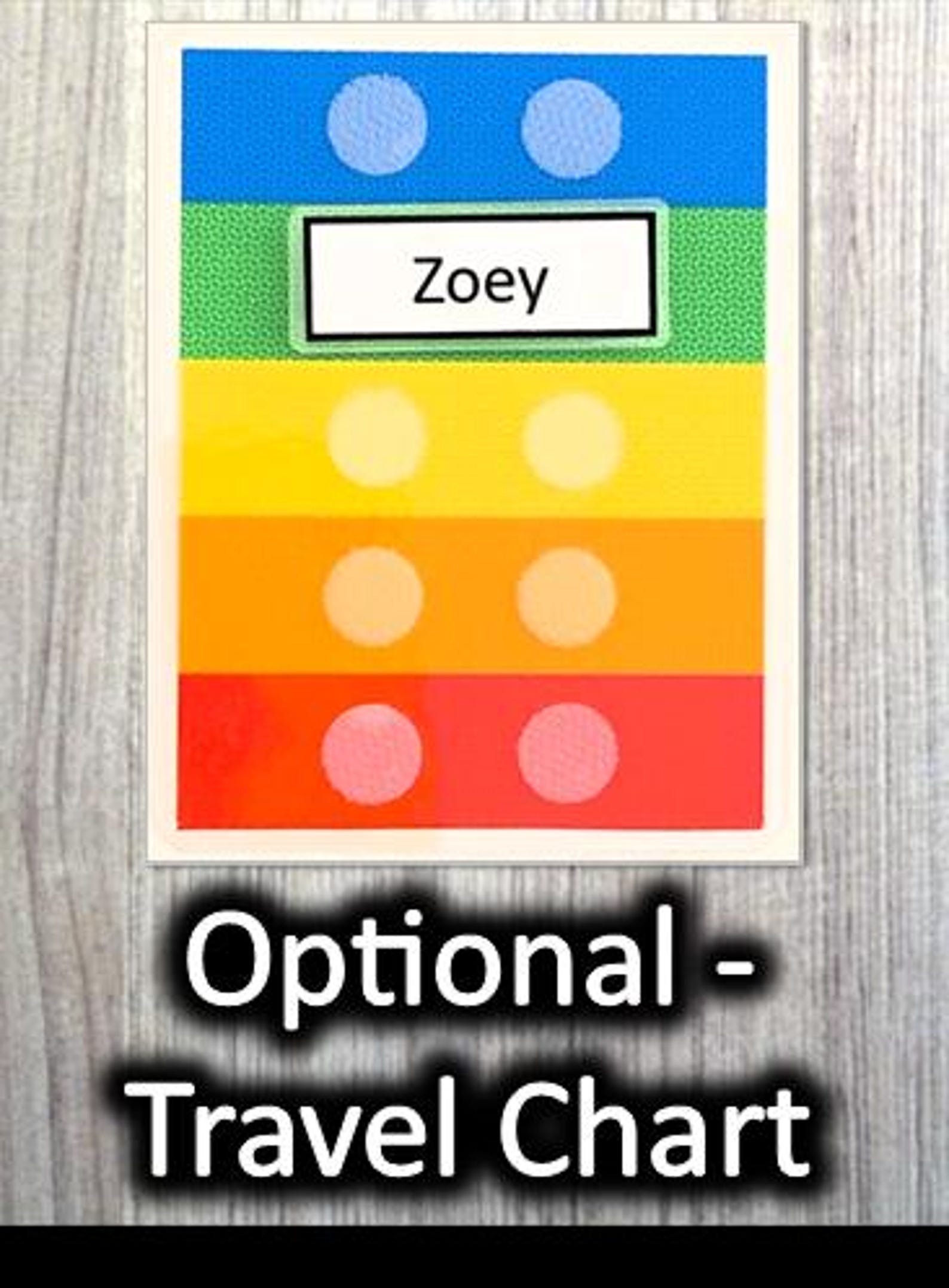 Multiple Kid Behavior Chart Shipped, Use With 1 2 3 4 5 or 6 Kids ...