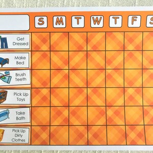 2 Printable Allowance Charts With Coins, and Chores. Track Chore Bucks ...