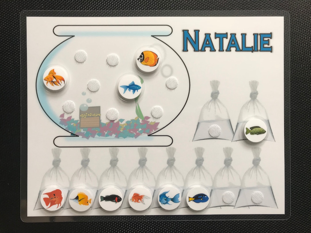 Behavior Reward Chart Fish Bowl. Shipped Assembled. Incentive Set Goal ...