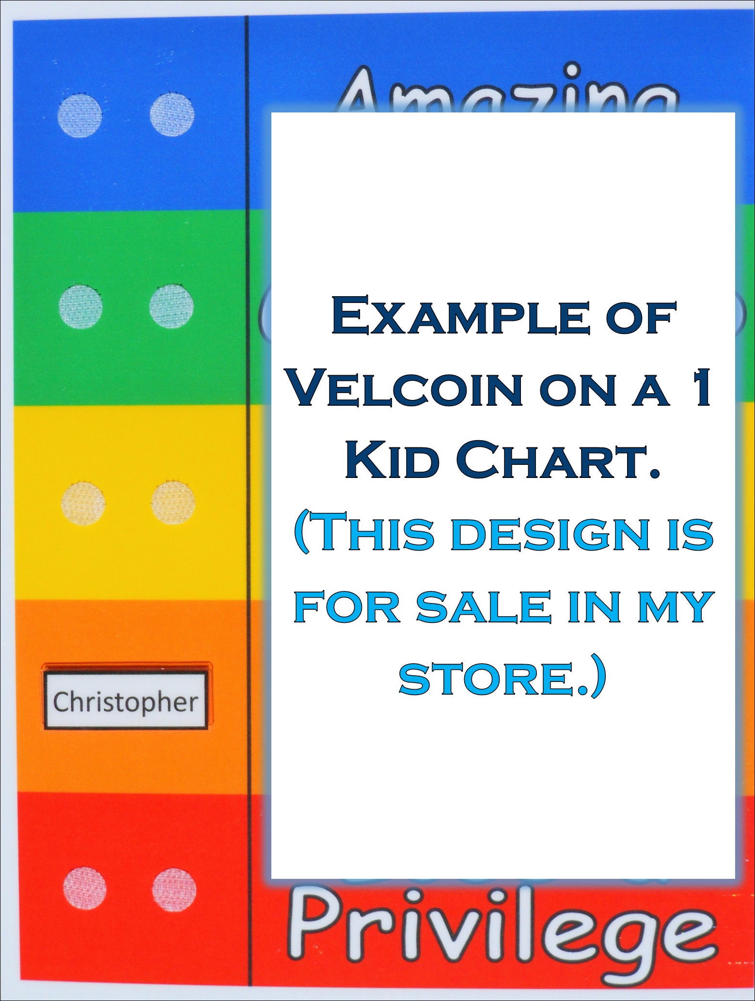 Color Behavior Chart for Kids Visual Aid Behavior Chart Classroom ...
