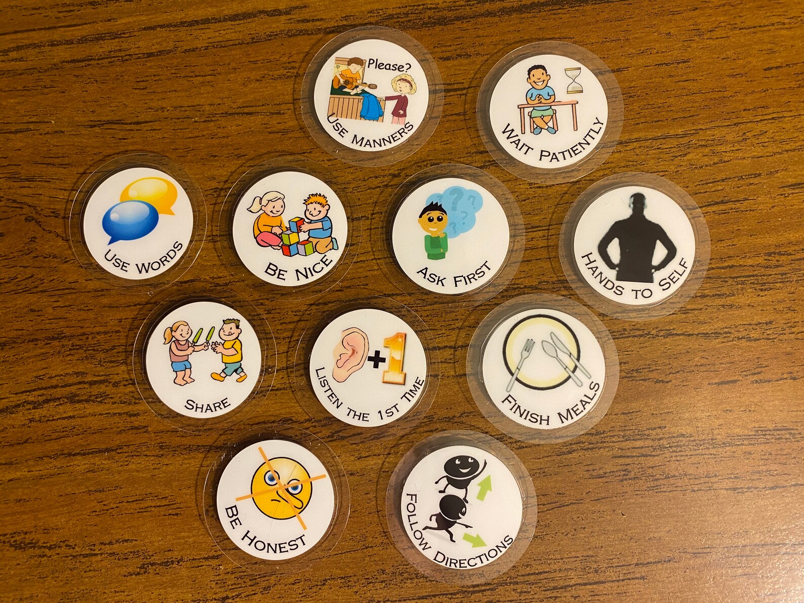 Kids Behavior Chart With 11 Movable Behaviors. “grade” Your Child’s ...