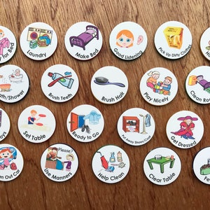 Mega Allowance Chore Chart / Commission Tracker. Comes With 48 Coins ...