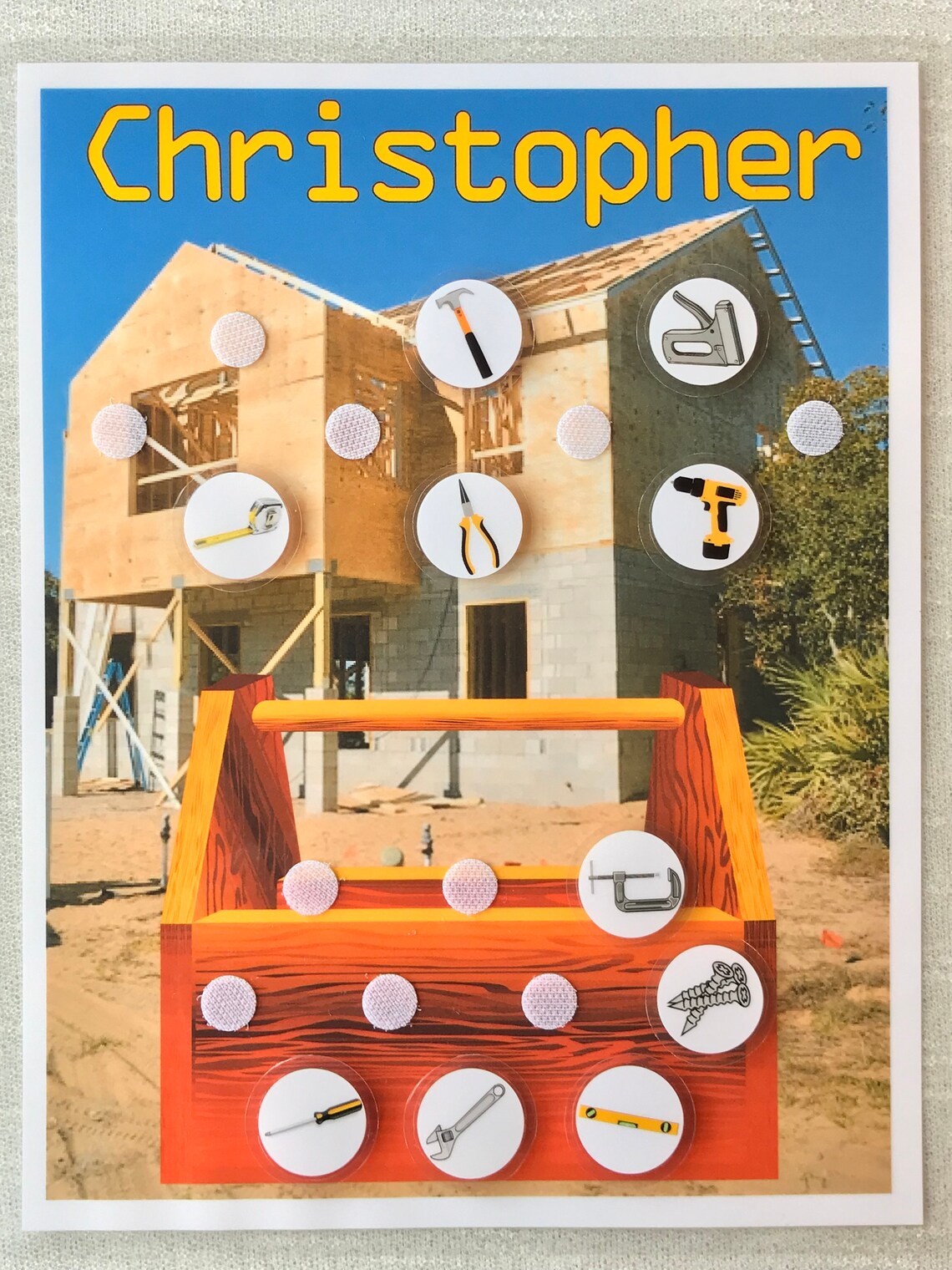 Behavior Reward Chart Construction. Shipped Assembled. | Etsy