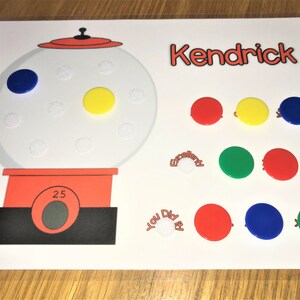 Behavior Tracker Shipped! Add Your Child's Name, Encourage Positive ...
