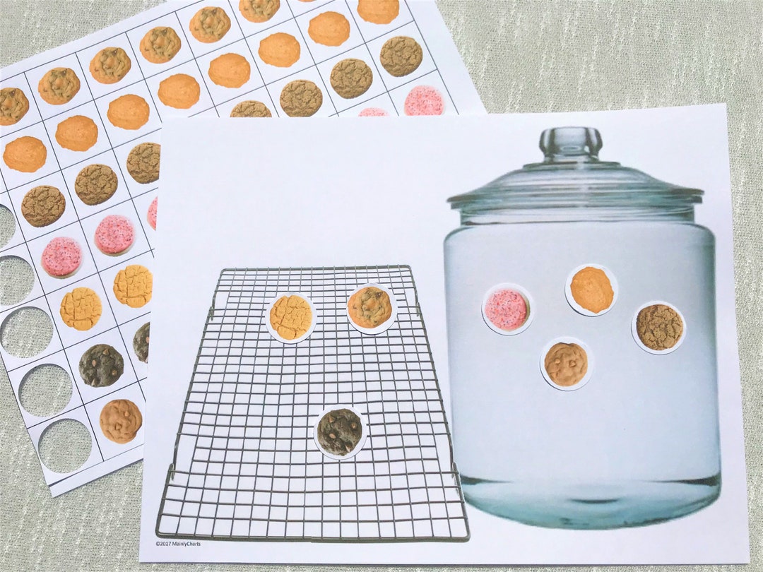 Cookie Jar Behavior Chart for Home Print It Out and Reward Positive ...