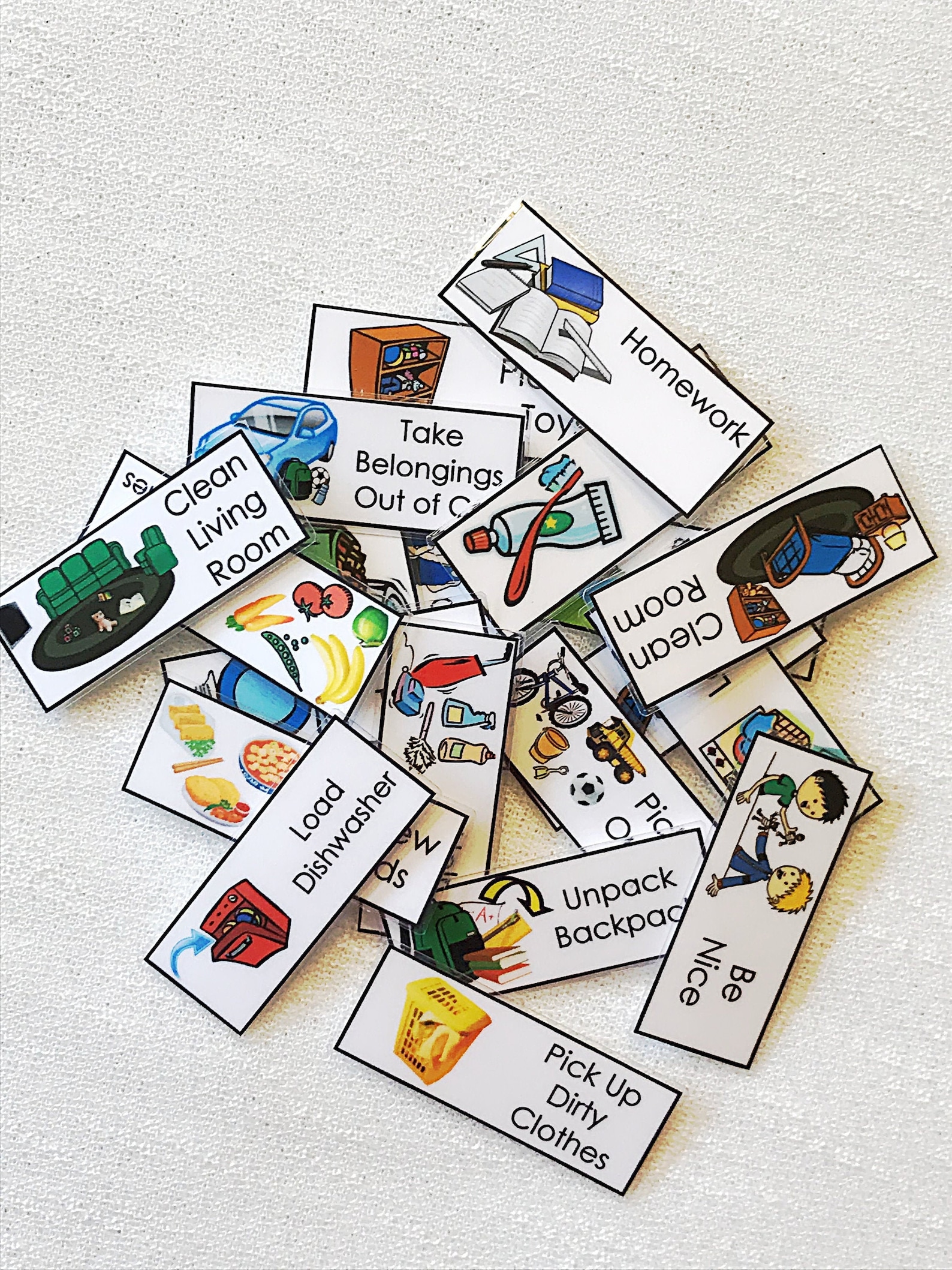 5 pack Extra Chore Tokens for Allowance Chore Chart or To Do | Etsy