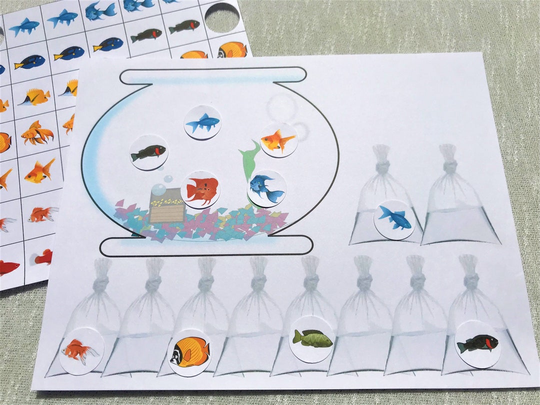 Fishbowl Behavior Chart for Home Print It Out and Reward Positive ...