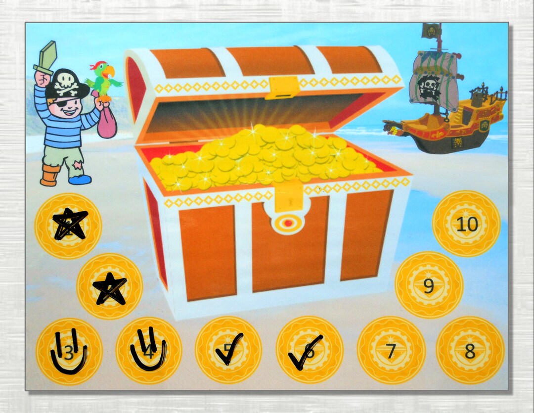 Behavior Chart Shipped! Encourage Positive Behavior With This Fun Dry ...