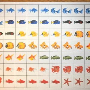 Fishbowl Behavior Chart for Home Print It Out and Reward Positive ...