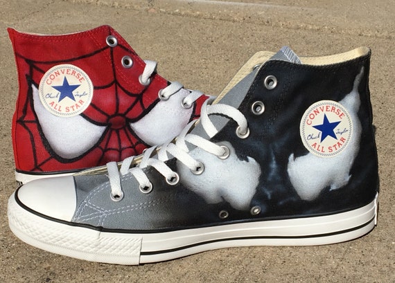 Boys spiderman converse store