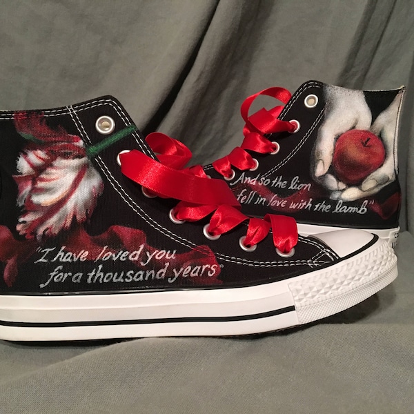 Custom Painted Converse - Etsy