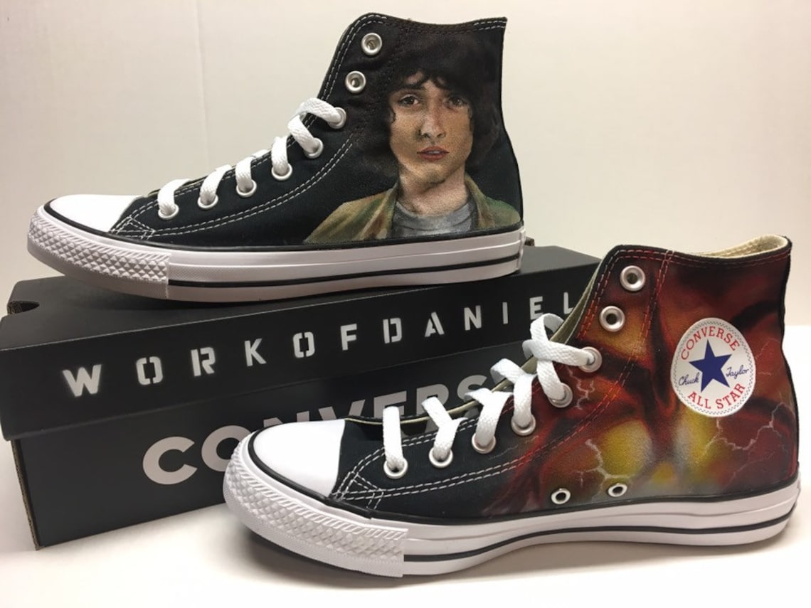 Stranger Things Custom Converse All Stars - Etsy