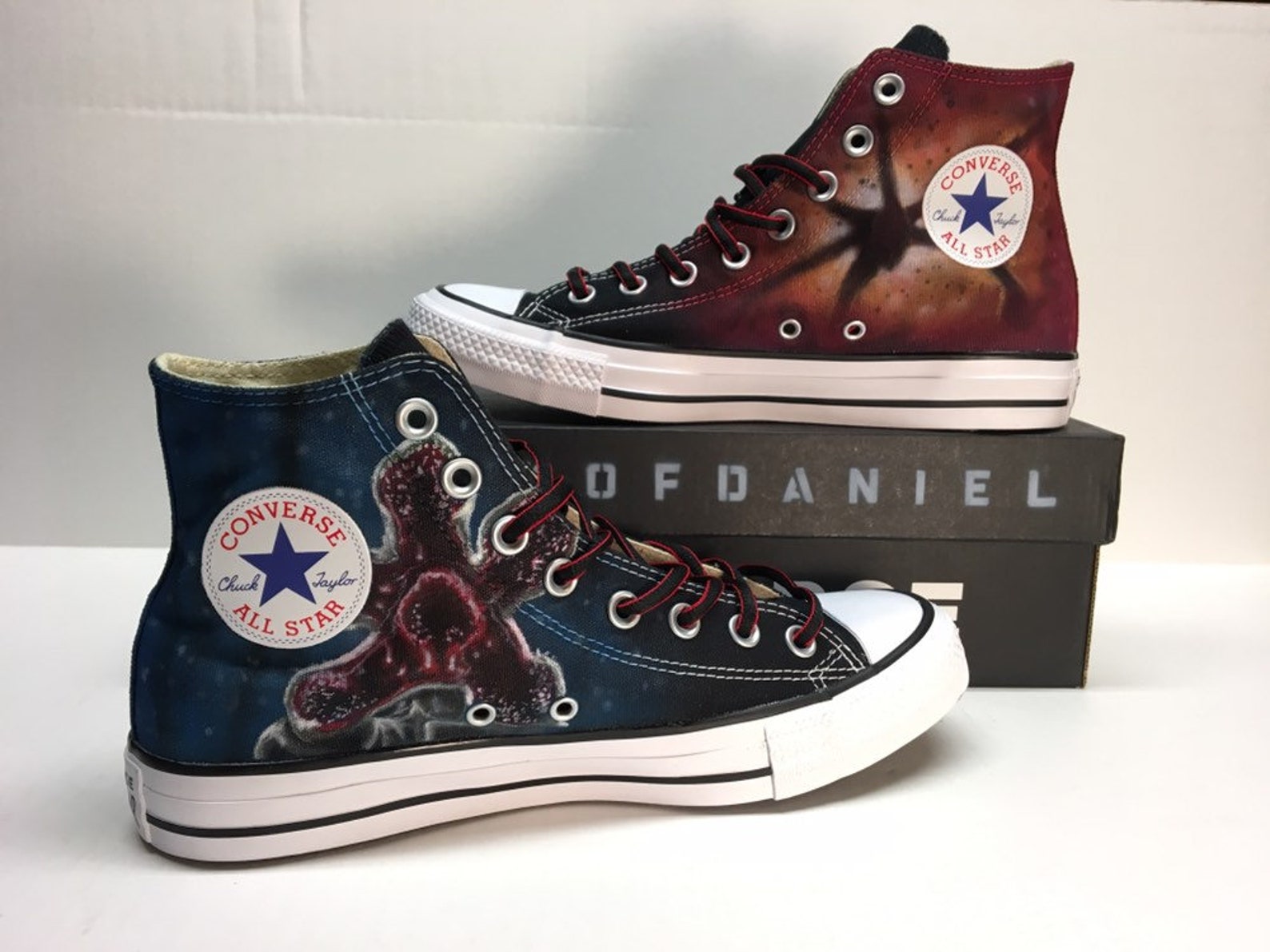 Stranger Things Custom Converse All Stars - Etsy