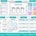 Money Manifestation Vision Board Kit Manifestation Checks - Etsy