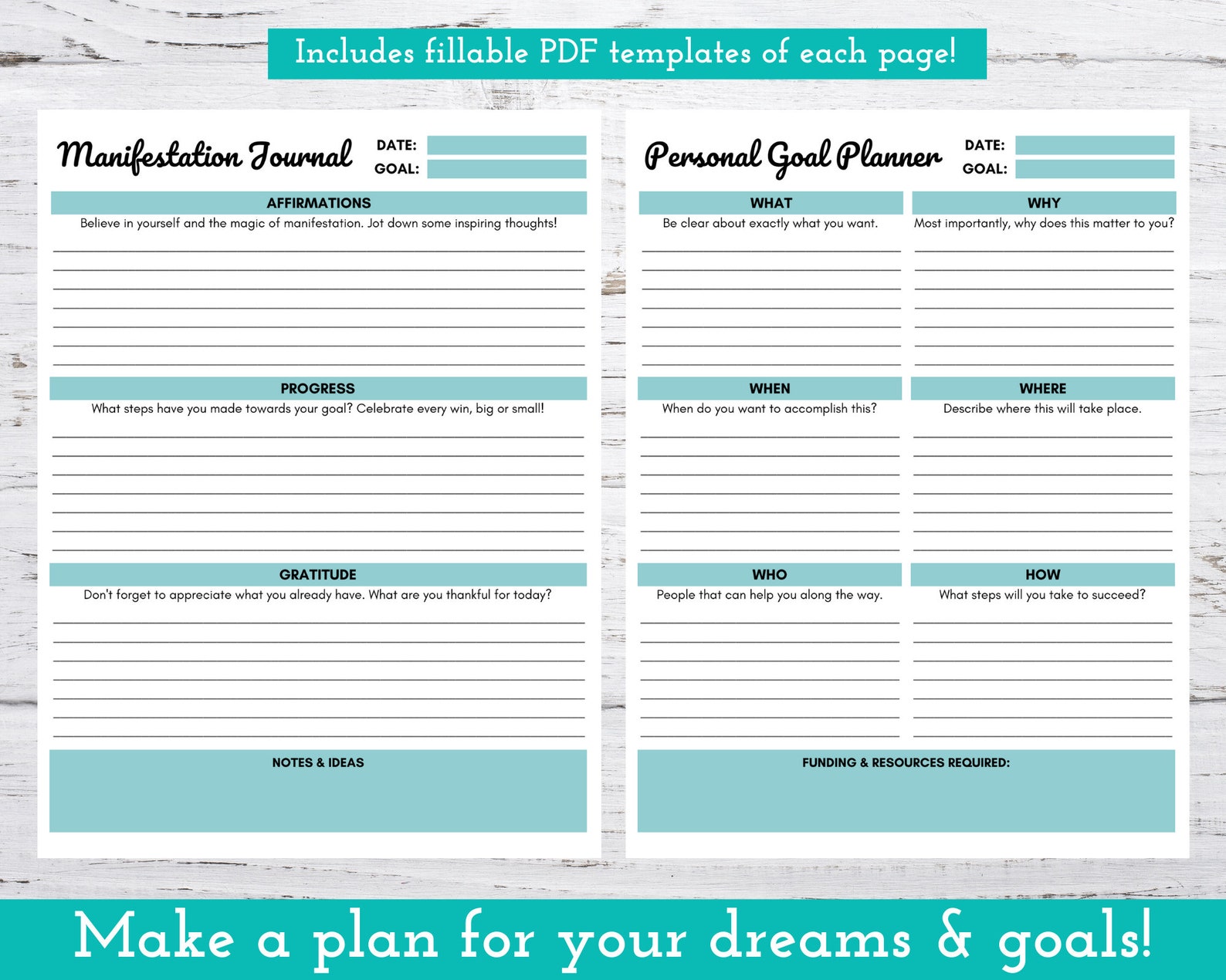 Money Manifestation Vision Board Kit Manifestation Checks - Etsy