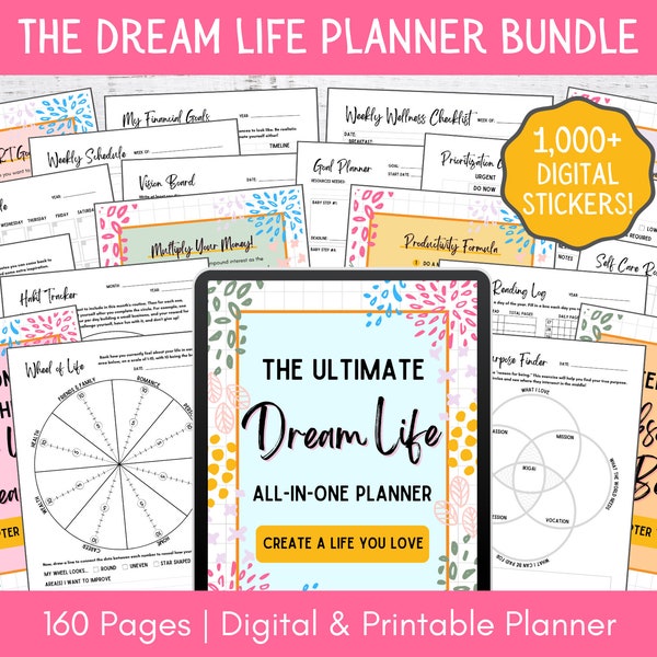 Planner Bundle - Etsy