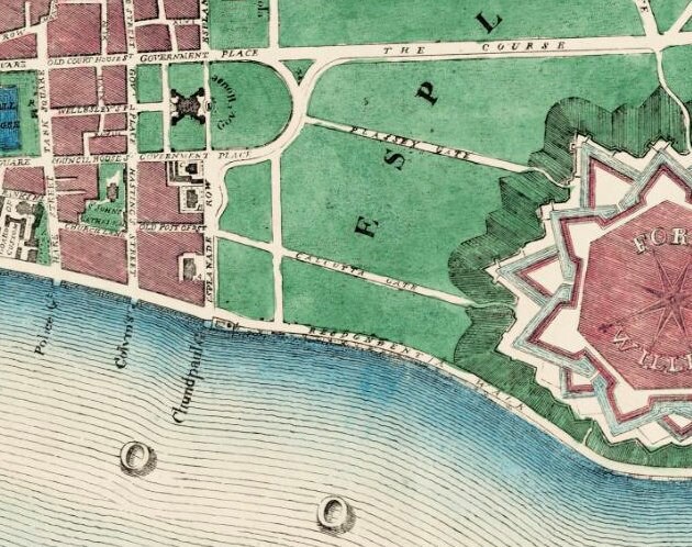 Old Map of Calcutta Kolkata India 1832 Vintage Map Vintage - Etsy UK