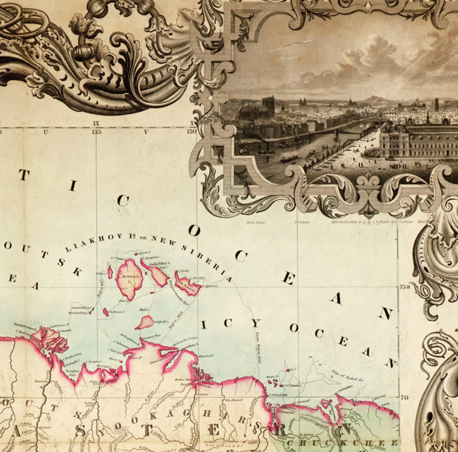 Old World Map 1854 Mercator Projection Vintage Map Vintage - Etsy