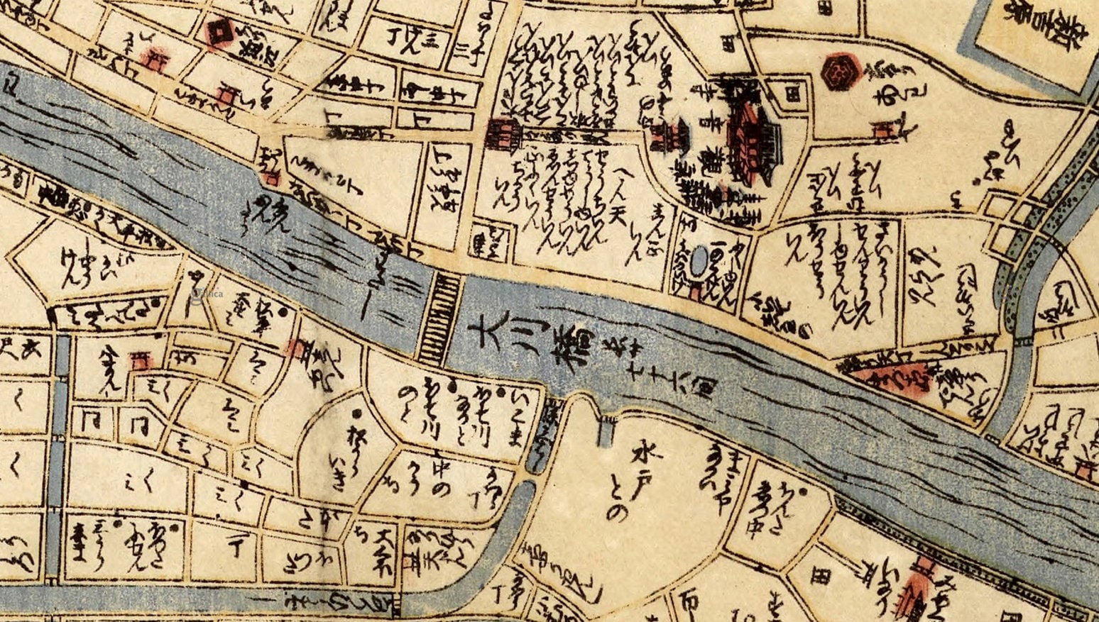 Old Map of Tokyo Japan 1820 Vintage Map Vintage Poster Wall - Etsy