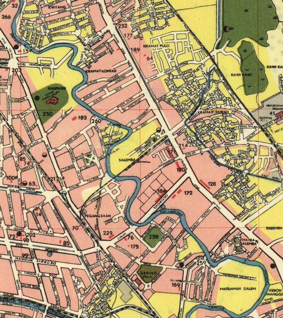 Old Map of Jakarta Batavia Indonesia Vintage Map Vintage - Etsy