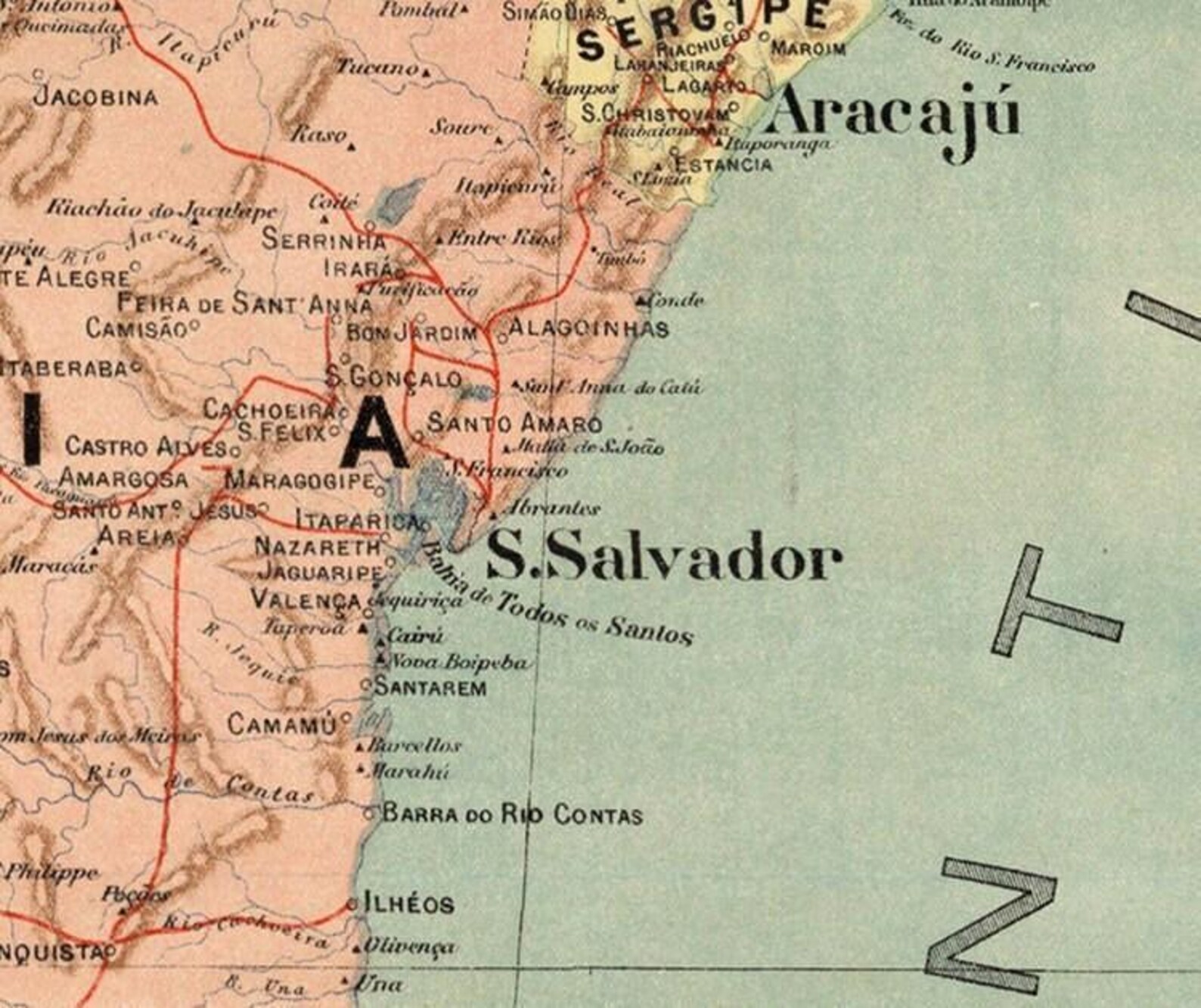Old Map Brazil 1921 Mapa Do Brasil Vintage Map | Wall Map Print - Etsy