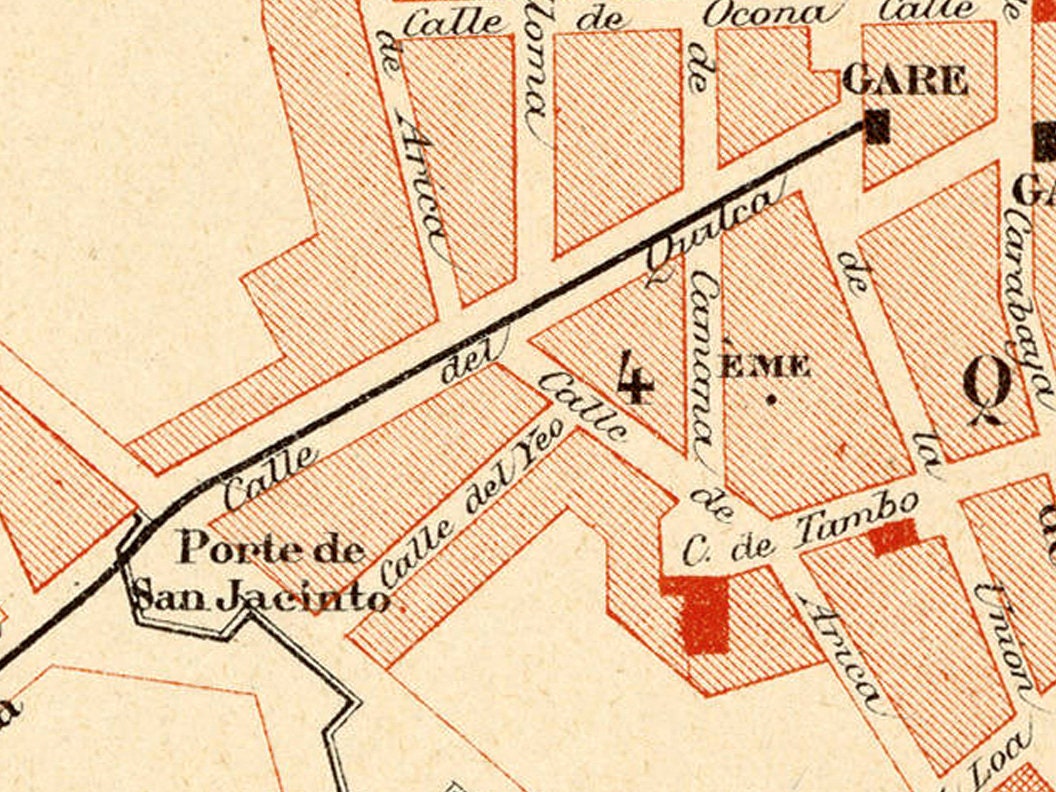 Old Map of Lima Peru 1896 Vintage Poster Wall Art Print - Etsy Australia