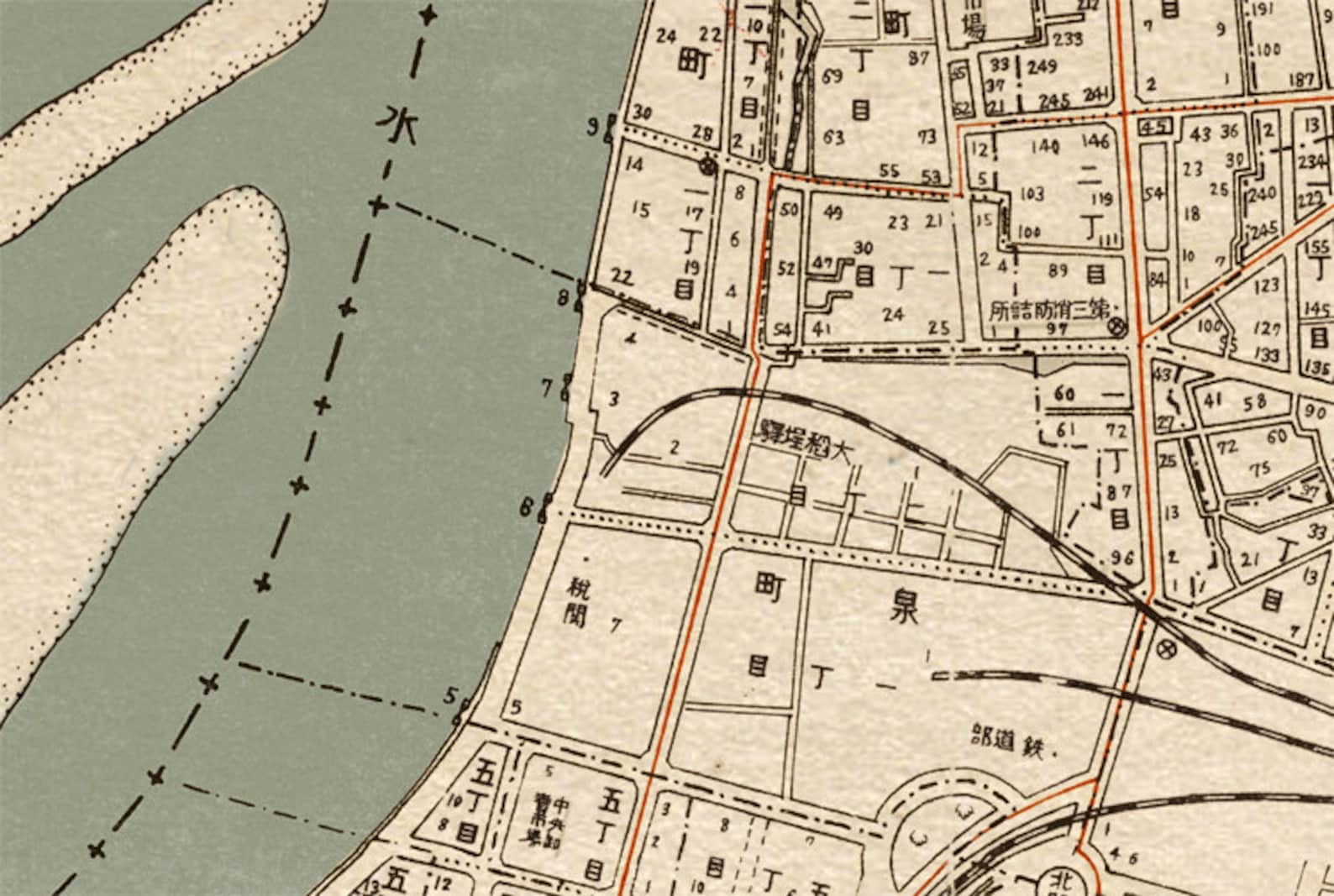 Old Map of Taipei Taiwan 1932 Vintage Map Vintage Poster - Etsy
