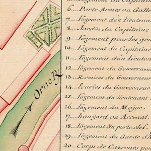Beautiful Old Map of Caen France 1754 Beautiful Old Map | Wall Map ...