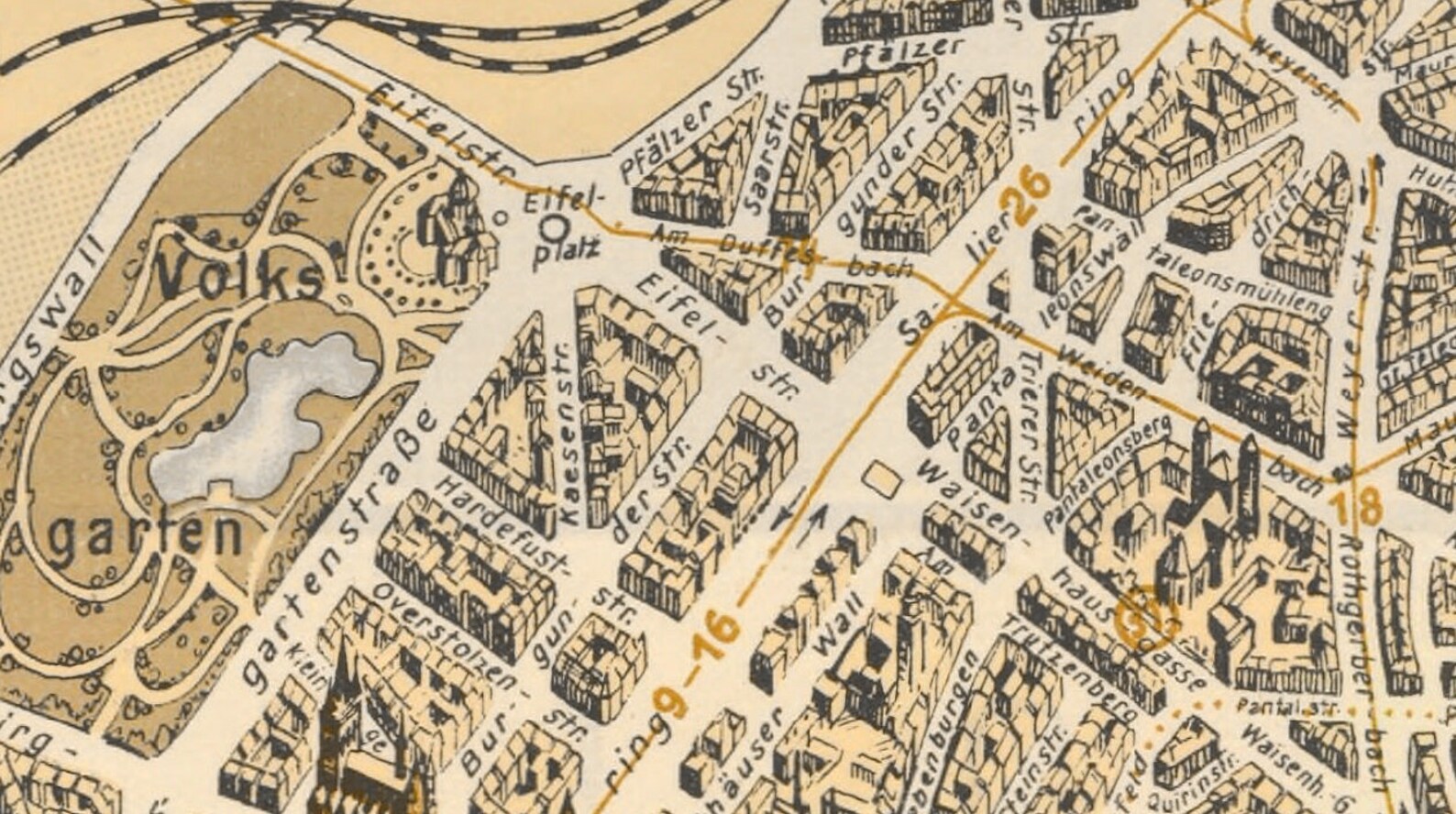 Old Map of Koln Cologne Germany 1930 Vintage Poster Wall Art - Etsy