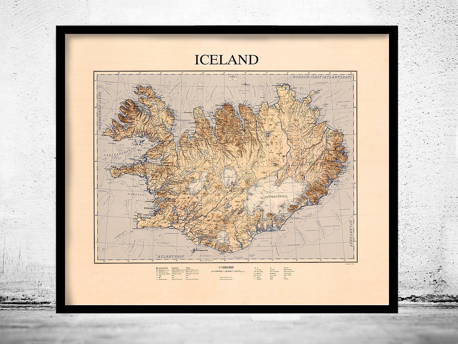 Islandia Map