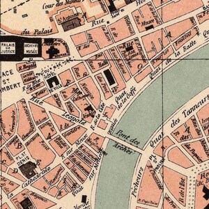 Old Map of Liege Belgium 1880 Vintage Map Vintage Poster Wall Art Print ...