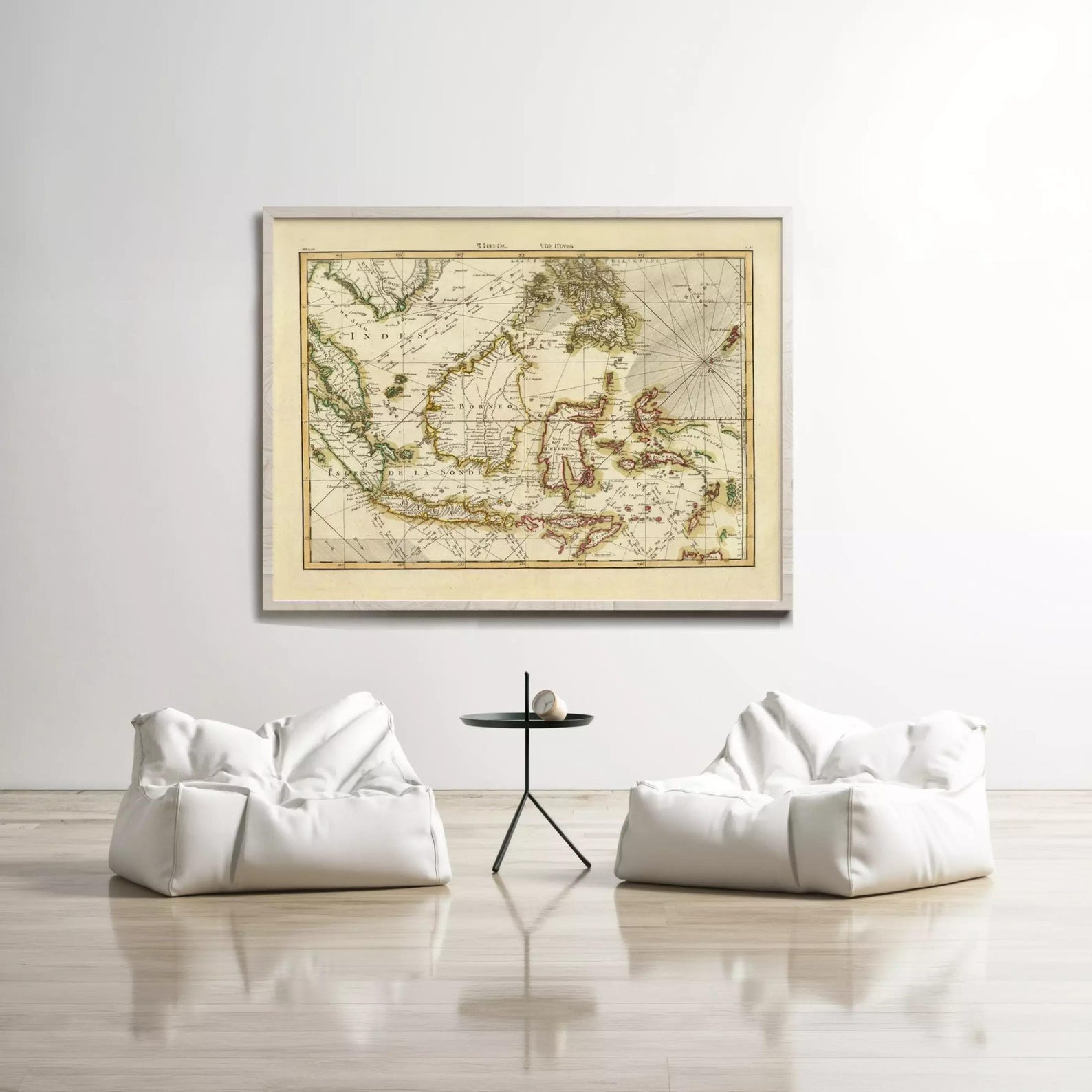 Old Map of Indonesia 1771 Vintage Map | Wall Map Print - Etsy Canada