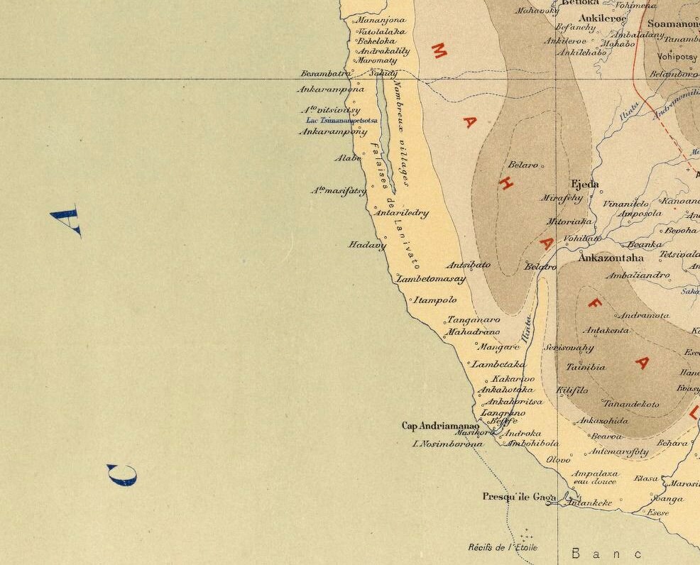 Old Map of Madagascar 1902 Vintage Map Vintage Poster Wall - Etsy Australia