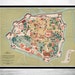 Old Map of Vienna Austria 1880 Wien Vintage Map Vintage Poster Wall Art ...