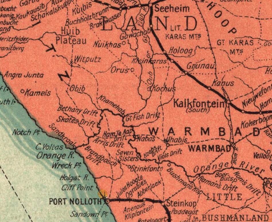 Old Map of South Africa 1924 Vintage Map Vintage Poster Wall - Etsy UK