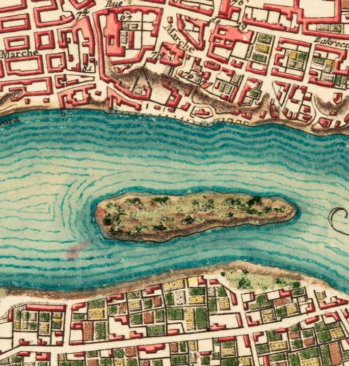 Old Map of Warsaw 1772 Poland Vintage Map Vintage Poster - Etsy