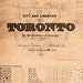 Old Map of Toronto, Ontario Canada 1842 Vintage Map Toronto Vintage ...