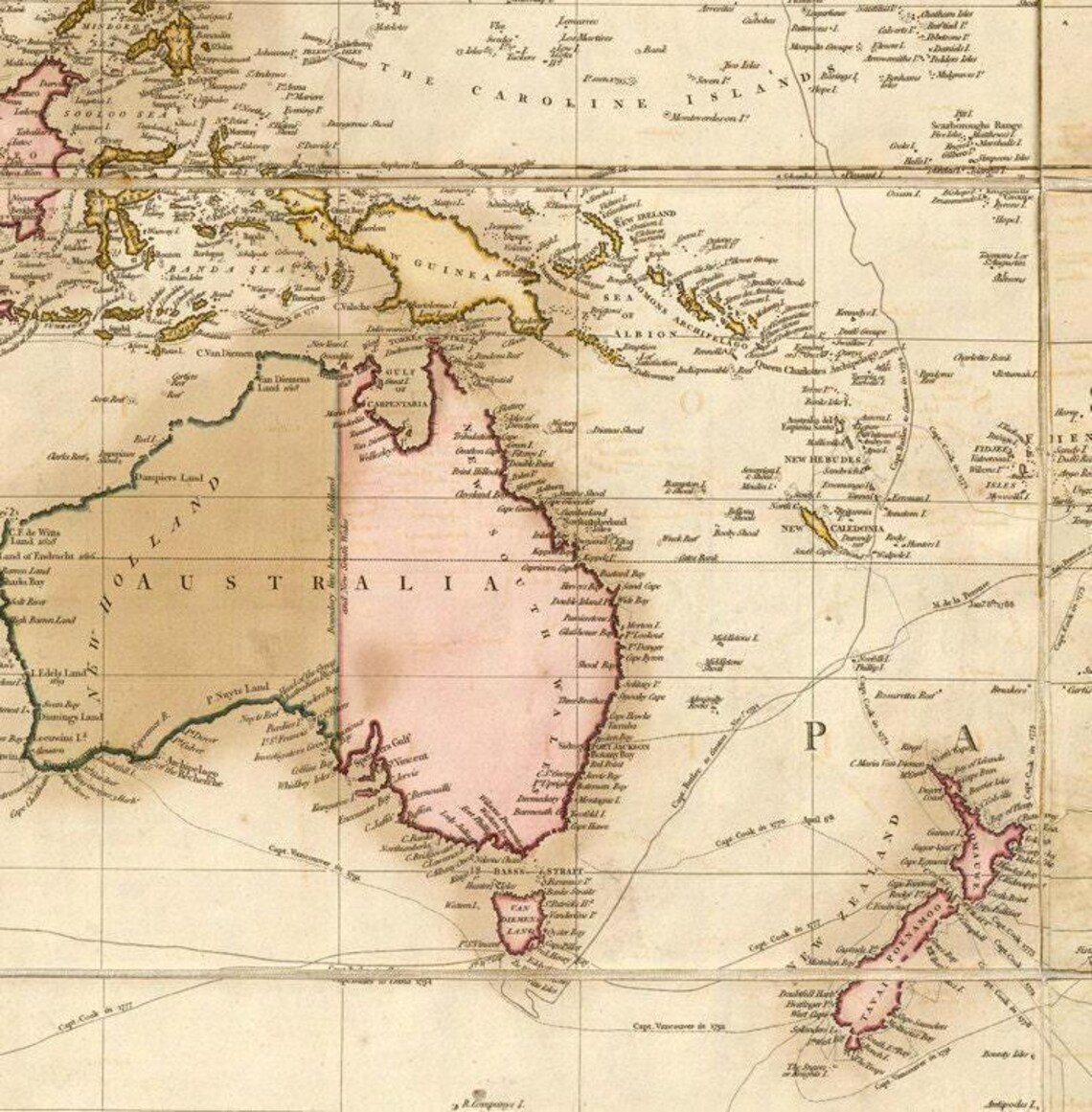 Old World Map in 1819 Antique World Map | Vintage World Map Wall Map - Etsy
