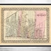 Old Map of Detroit 1880 Vintage Map Vintage Poster Wall Art - Etsy