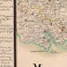 Beautiful Old Map of Tuscany Toscana Italy 1780 Vintage Map | Wall Map ...
