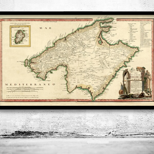 Mallorca Poster - Etsy