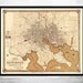Old Map of Baltimore Maryland 1851 Vintage Map Vintage Poster Wall Art ...
