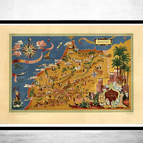 Morocco Poster - Etsy