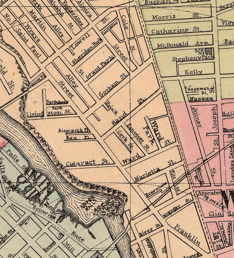 Old Map of Rochester United States 1882 Vintage Map Vintage | Etsy