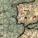 Medieval Catalan World Map 1375 Europe, Mediterranean Sea and Middle ...