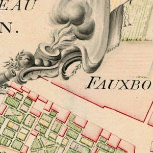 Beautiful Old Map of Caen France 1754 Beautiful Old Map | Wall Map ...