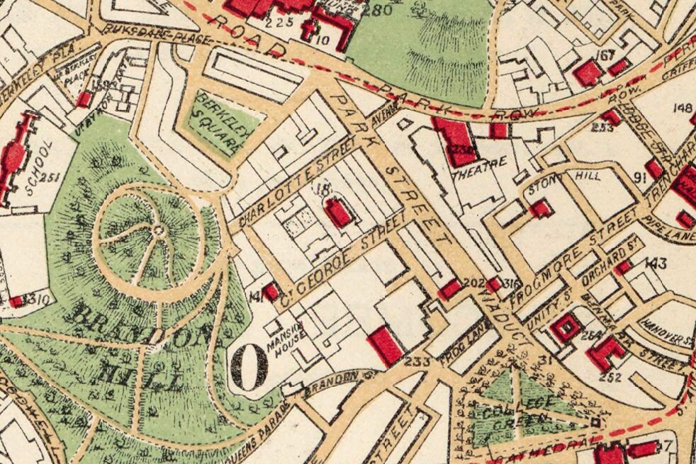 Old Map of Bristol UK 1890 Vintage Poster Wall Art Print - Etsy