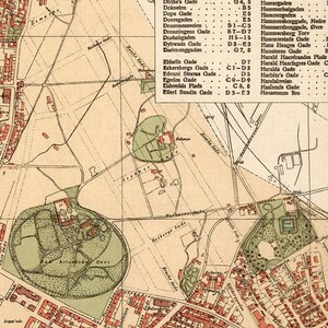 Old Map of Oslo Norway 1901 Vintage Map Oslo | Vintage Map Wall Art ...