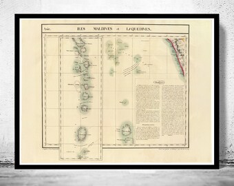 Old Map of Virgin Islands 1775 Vintage Poster Wall Art Print | Etsy